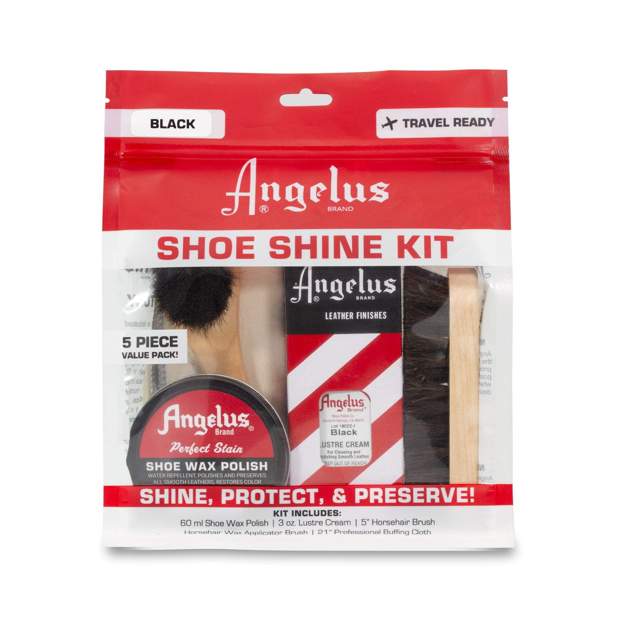 Kit de Voyage pour le Cirage de Chaussures Angelus – Angelus Brand